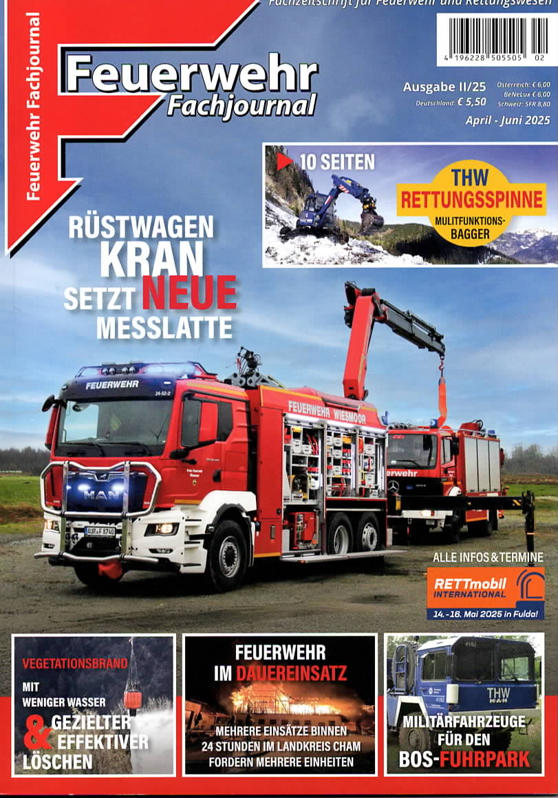 Das digitalisierte CAURUS Dispersionslöschsystem schafft es in deutsche Medien - CAURUS Technologies